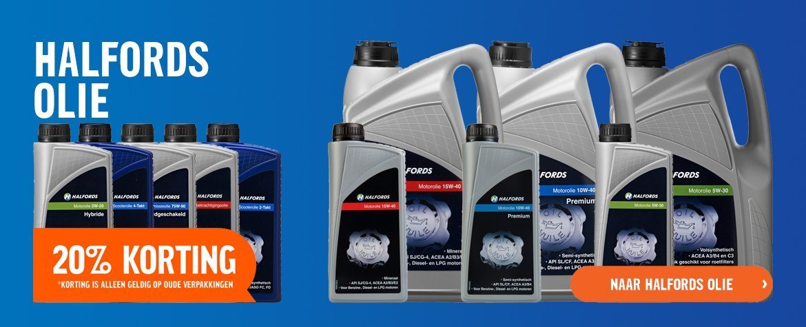 Halfords - álles voor auto en fiets. Kwaliteit én lage prijs